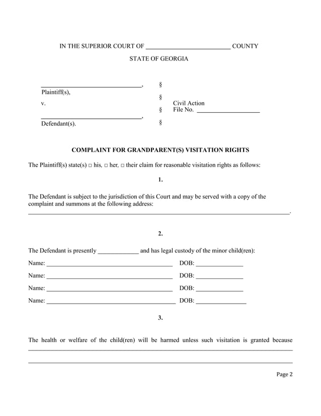 Grandparent visitation | PDF | Adoption and Fostering | Parenting
