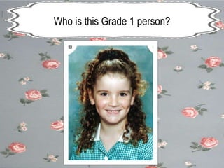 Granny Margaret and Jane visit Grade 1 | PPTX