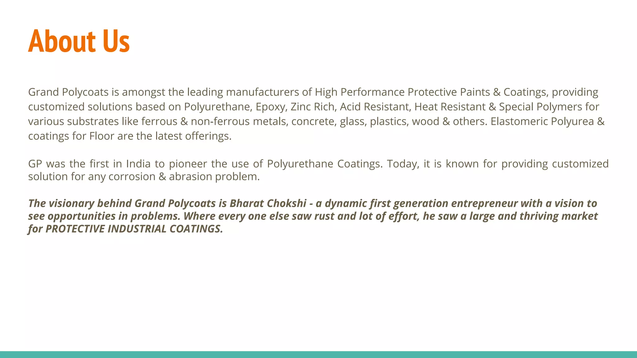 Grand Polycoats | PPTX