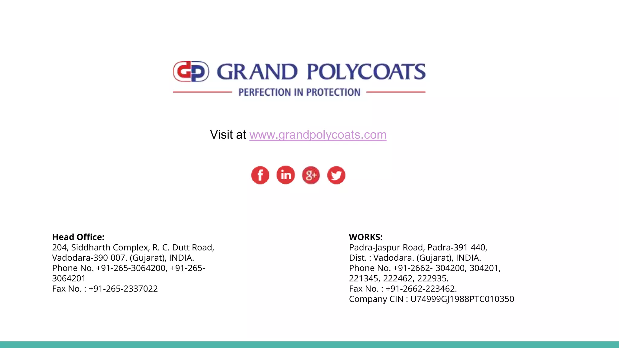 Grand Polycoats | PPTX