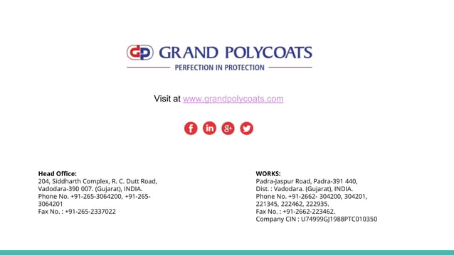 Grand Polycoats | PPTX