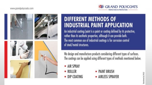 Different Methods of Industrial Paint Application