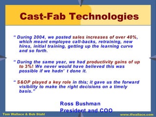 Sales & Operations Planning | PPT