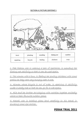 SUGGESTED SAMPLE ANSWER OF SECTION C PAPER 2 UPSR | DOC