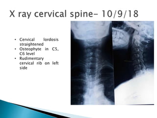 47-yr-old lady with monoplegia: A case | PPTX | Brain and Nervous ...