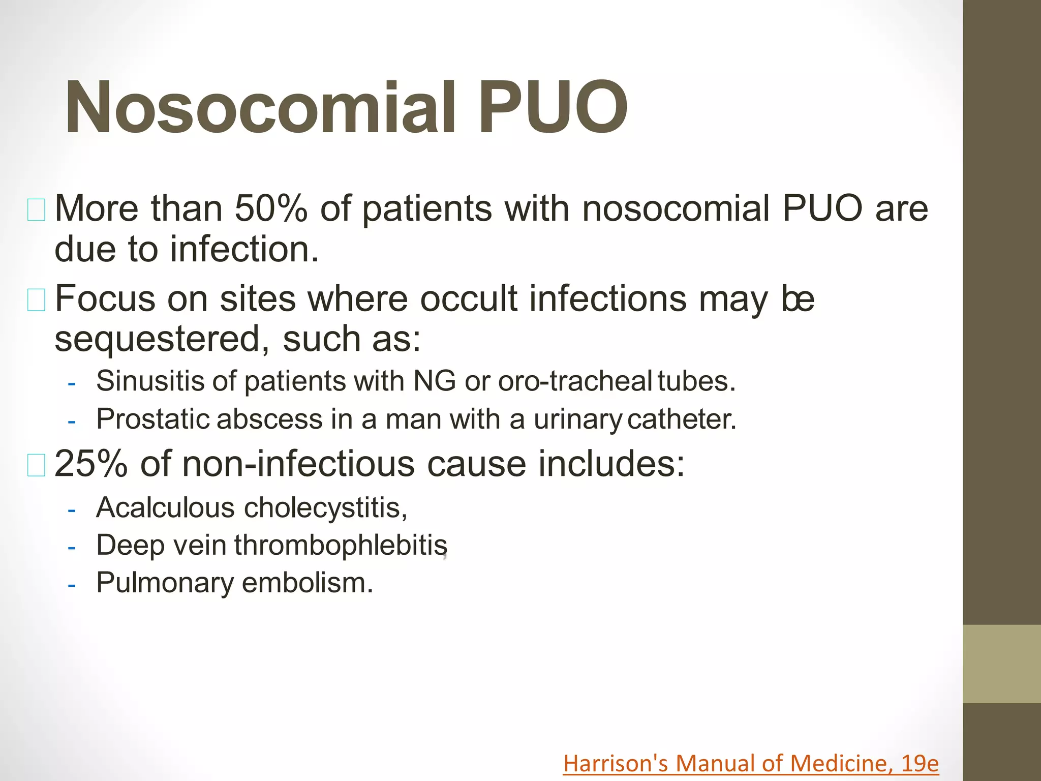 CASE PRESENTATION : PYREXIA OF UNKNOWN ORIGIN / Hemophagocytic ...