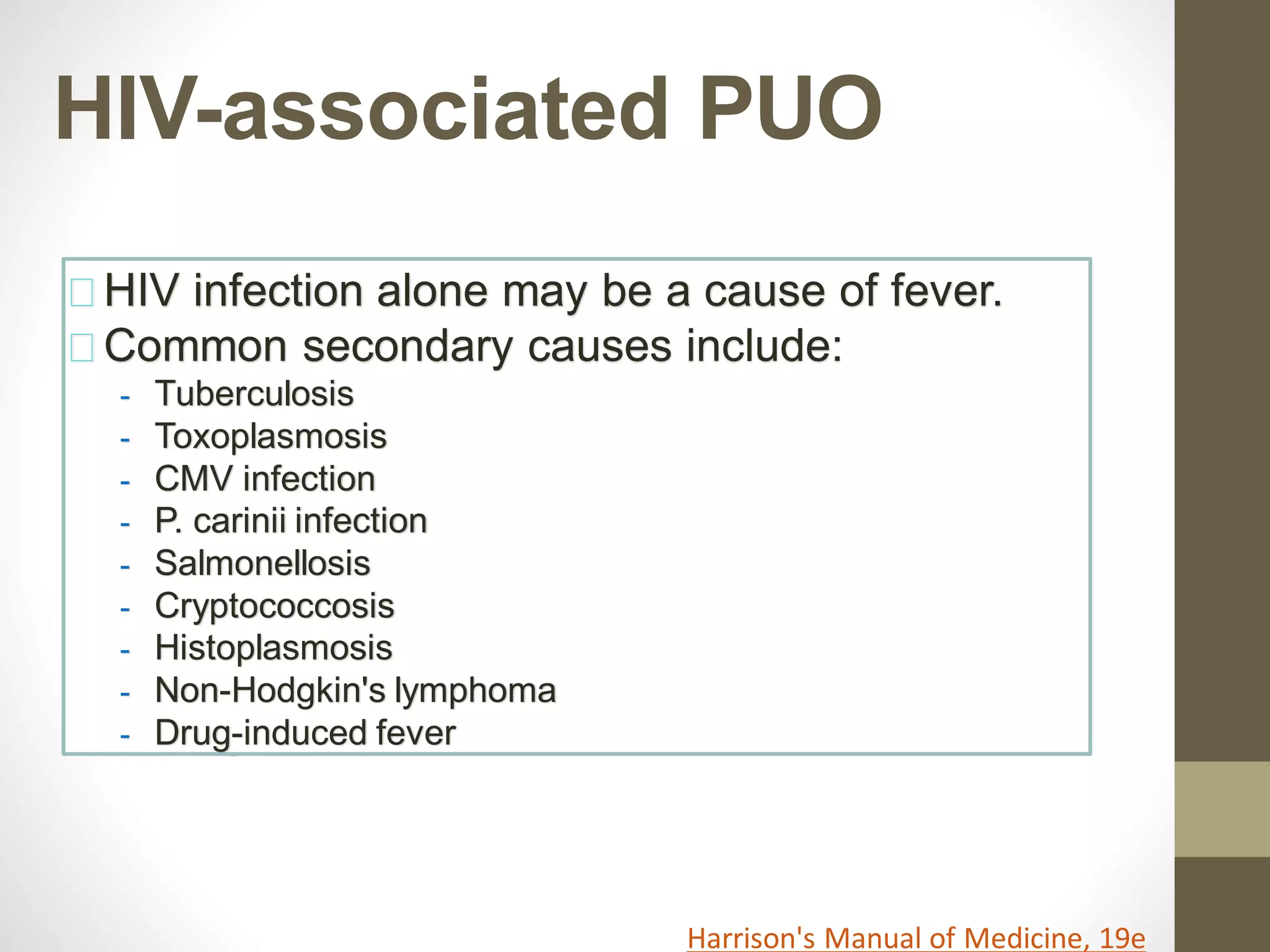 CASE PRESENTATION : PYREXIA OF UNKNOWN ORIGIN / Hemophagocytic ...