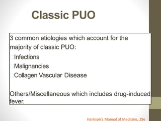 CASE PRESENTATION : PYREXIA OF UNKNOWN ORIGIN / Hemophagocytic ...