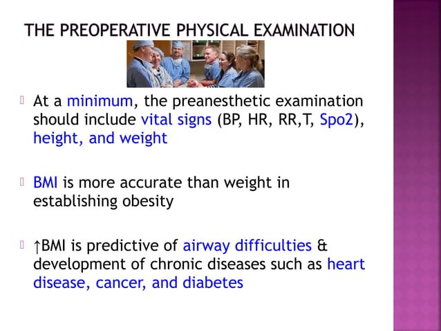 preoperative evaluation for residents of anesthesia part 1 | PPT