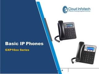 Grandstream IP Telephony Products For Any SMB's | PPT