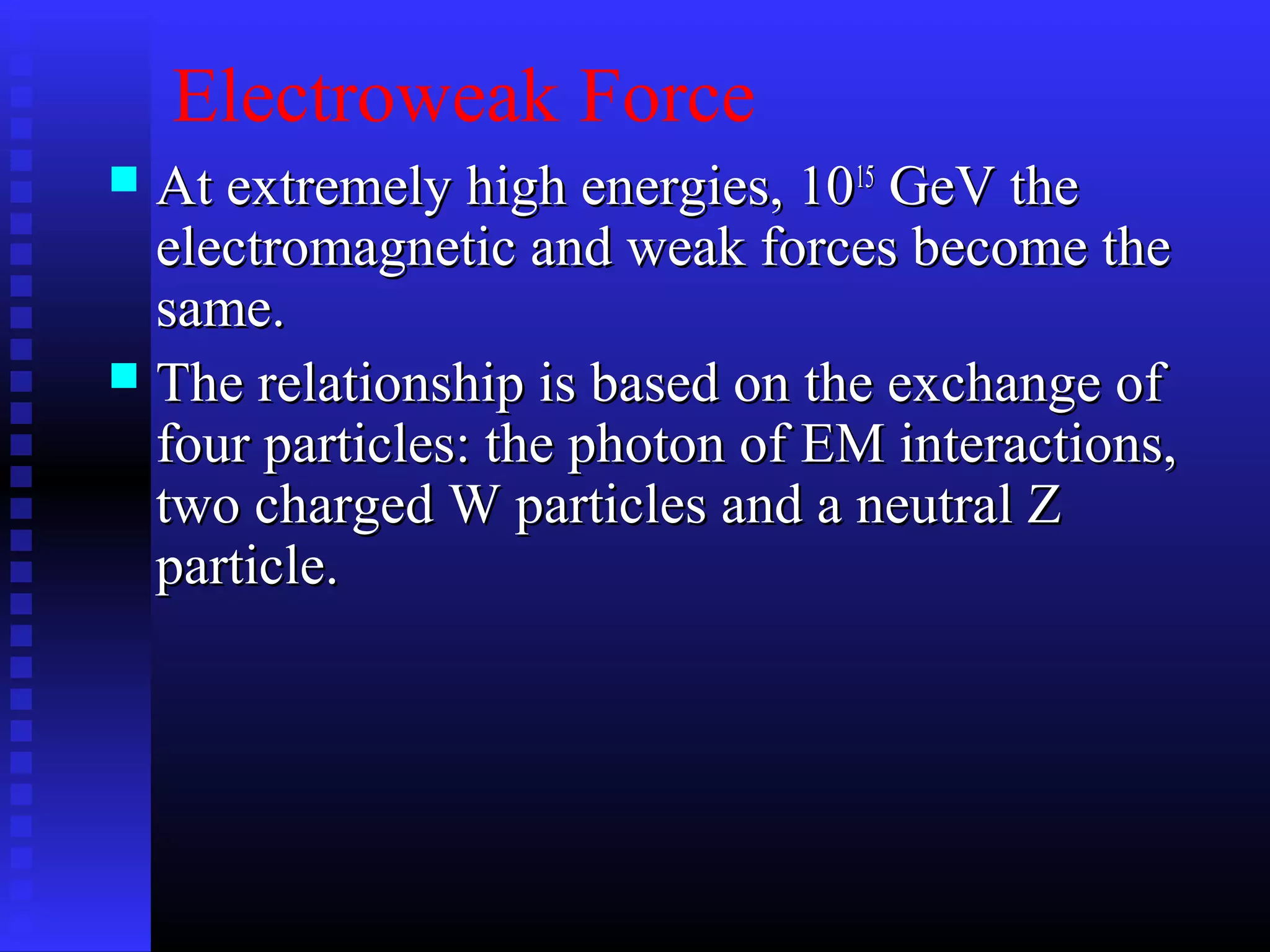 Grand unified theory | PPT
