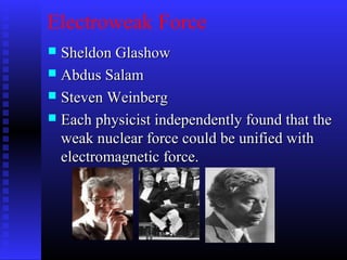 Grand unified theory | PPT