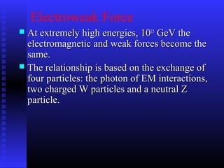 Grand unified theory | PPT
