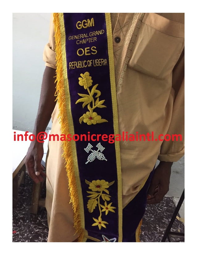 Grand Worthy Matron Sashes | PDF