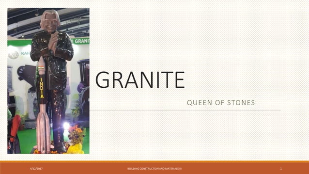 Granite Stone artificial stone marble | PPT