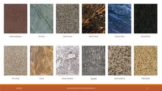 Granite Stone artificial stone marble | PPTX | Commodities | Economy
