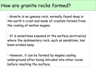 Granite Ppt | PPT