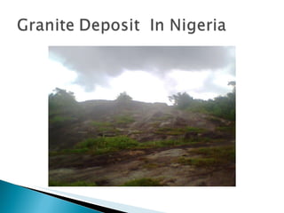 QUARRY :Granite Mining Business and Suppliers In Lagos Nigeria | PPT