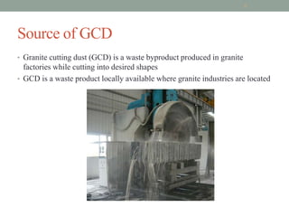 Granite cutting dust | PPTX