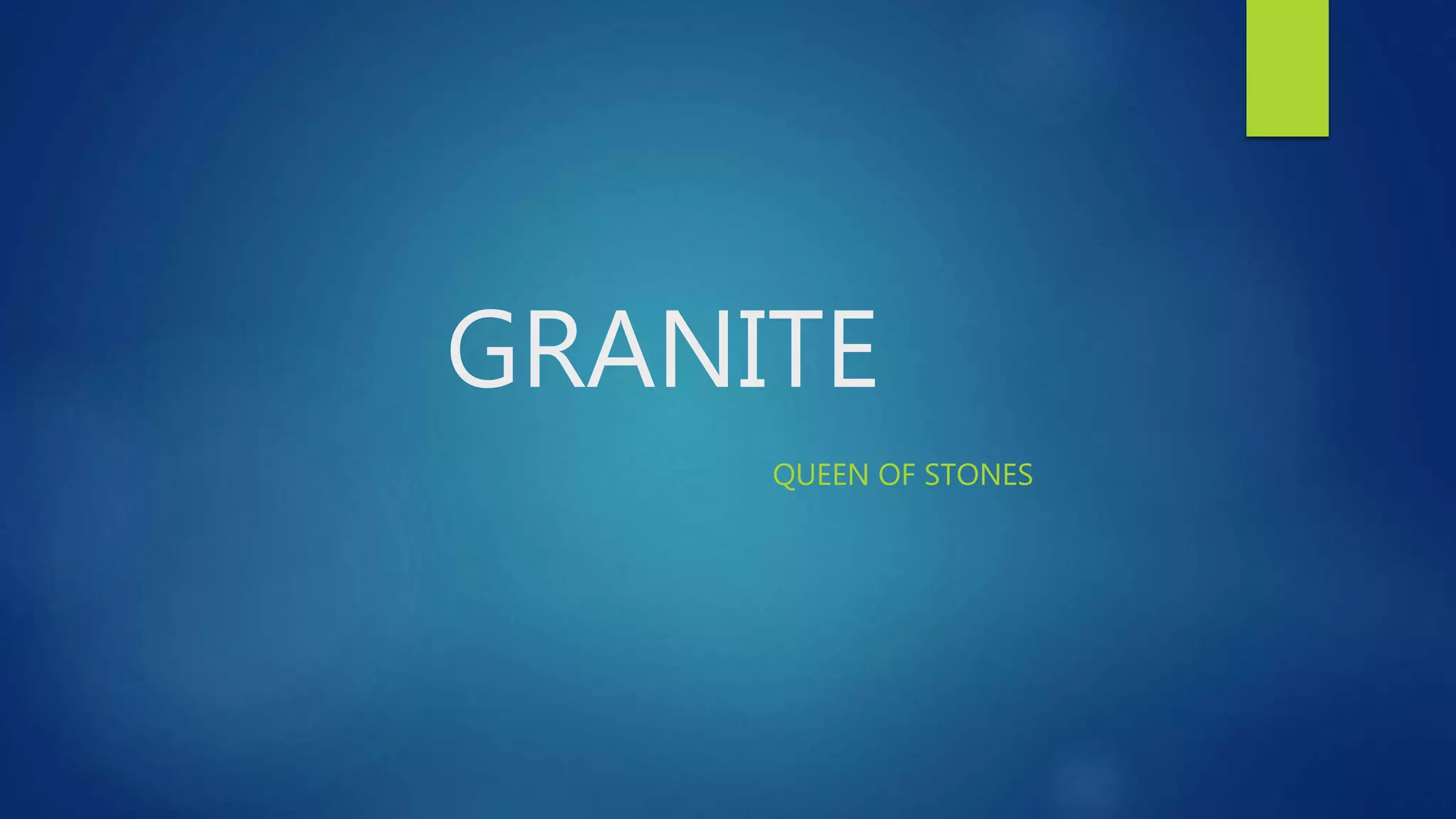 Granite | PPTX