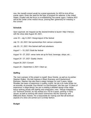 Granite Nova - Concert Proposal Letter | DOCX