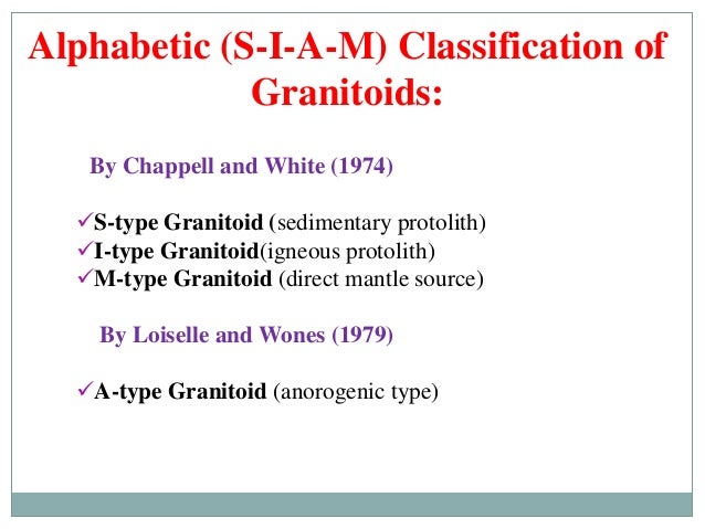 "Granites" Classification, Petrogenesis and Tectonic Descrimination