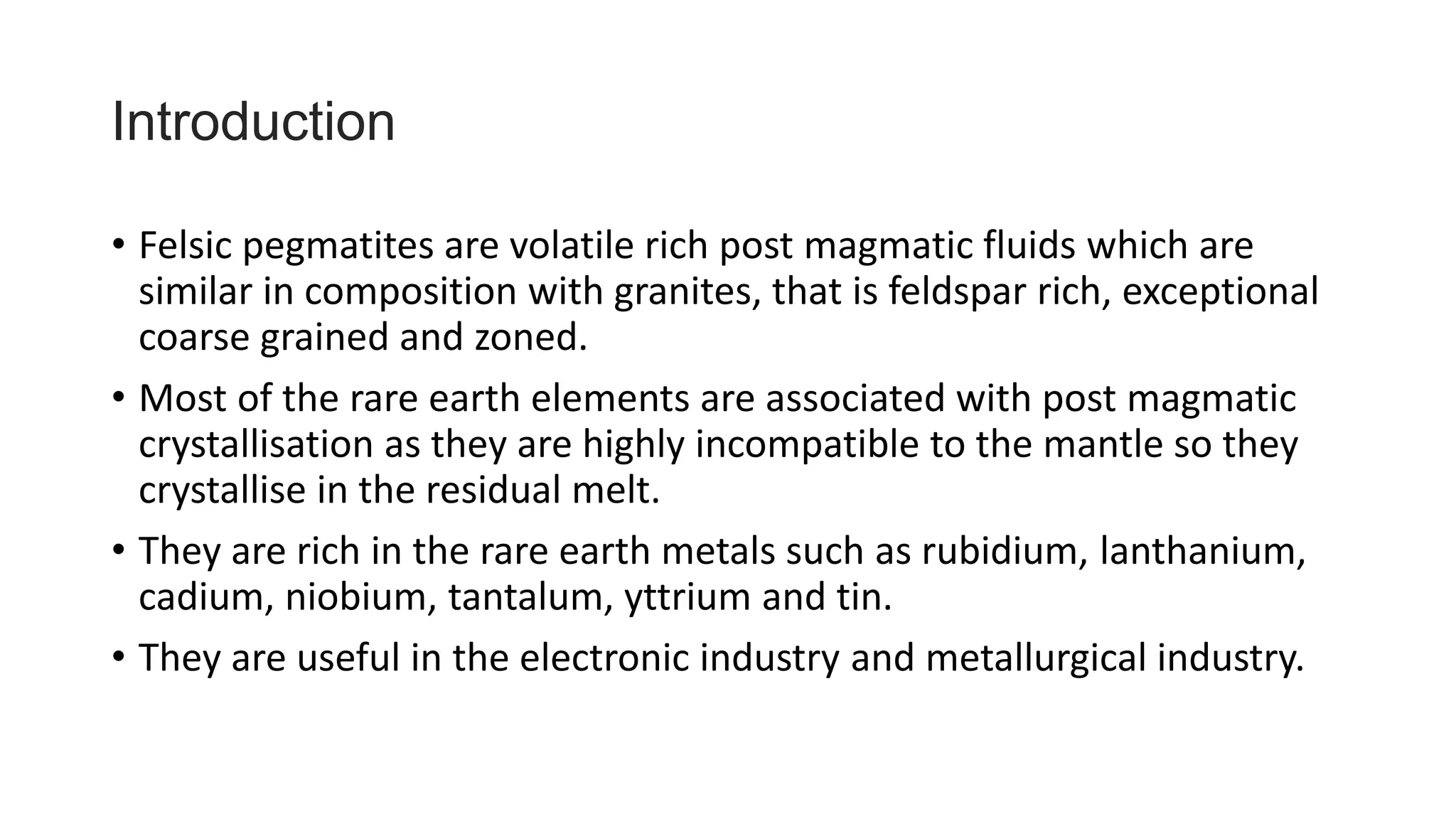 Granitic Pegmatite hosted Deposits.pptx