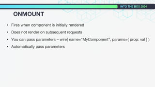 Reactive CFML with CBWIRE v4 by Ortus Solutions | PPT