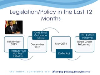 Grant Management Standardization: What's to Come From the Federal ...