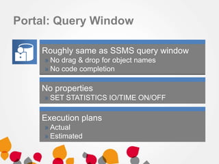 Grant Fritchey - Query Tuning In Azure SQL Database | PPT