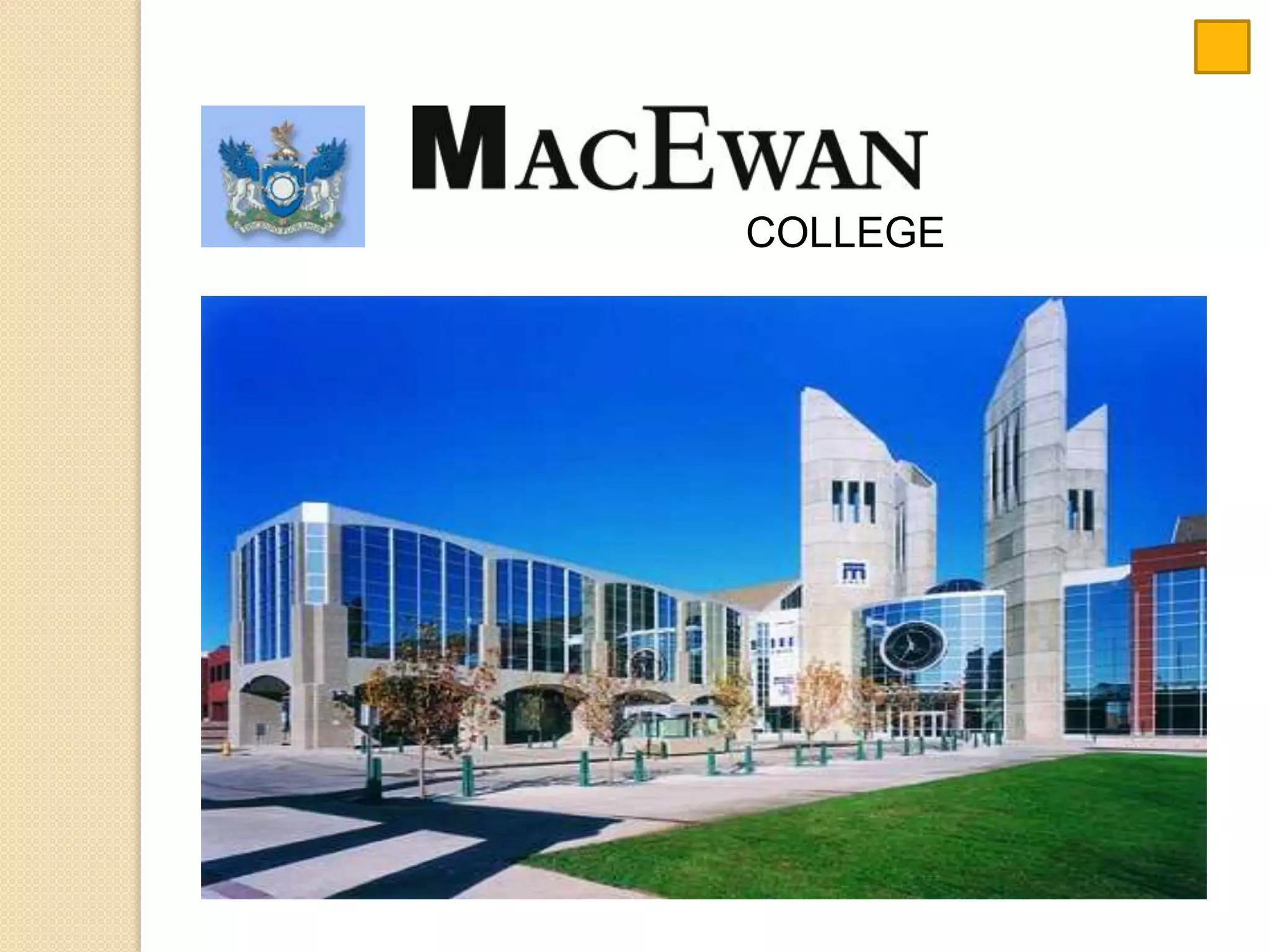 Grant Macewan University Ppt