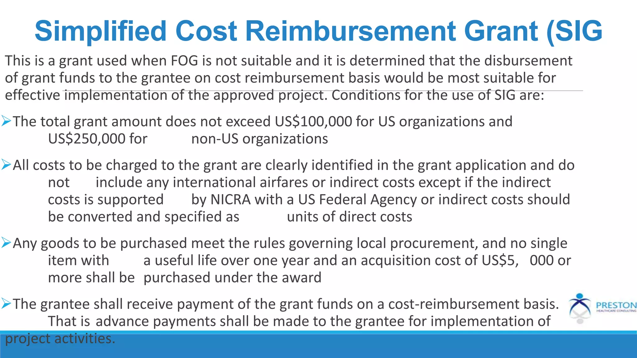 Grant making and management | PPTX