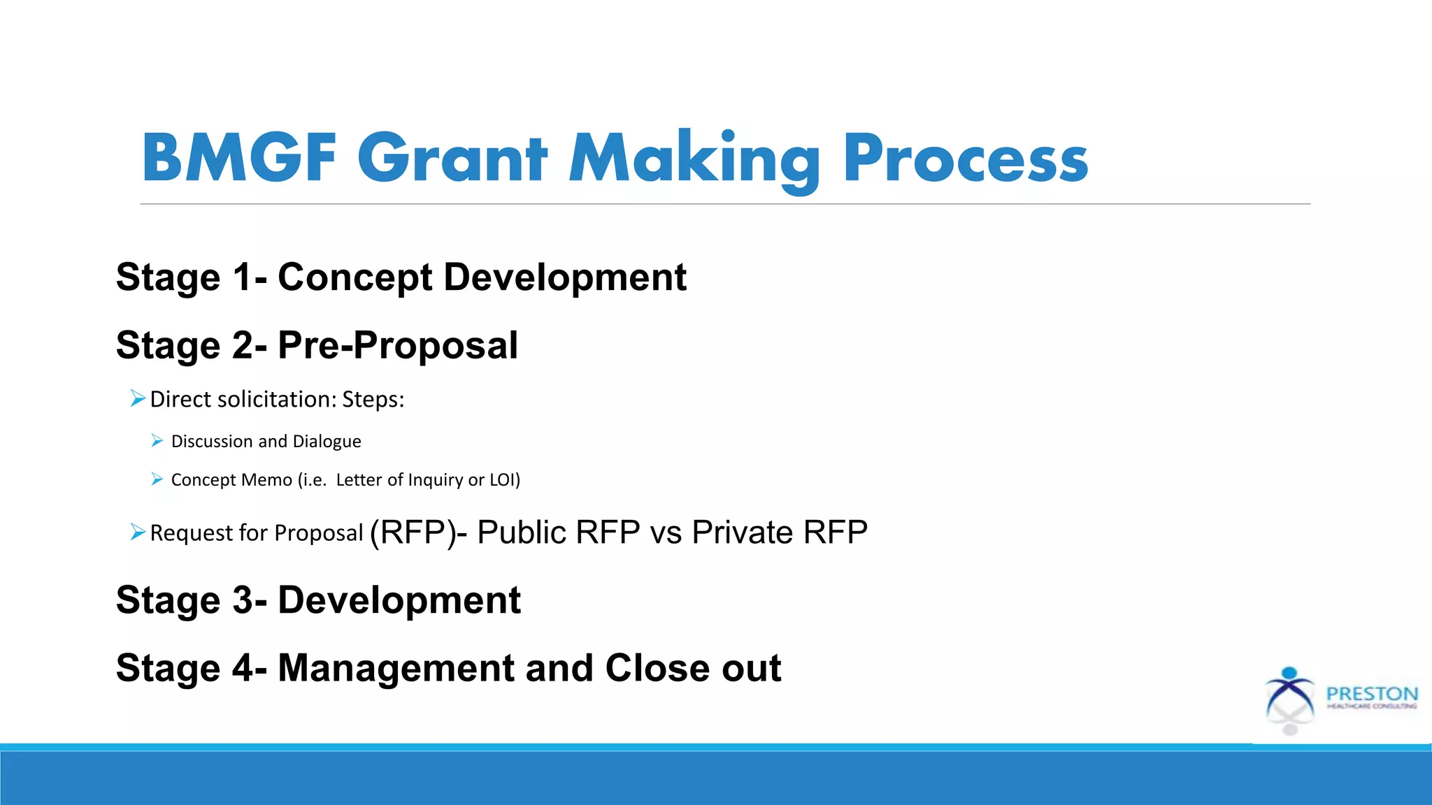 Grant making and management | PPTX