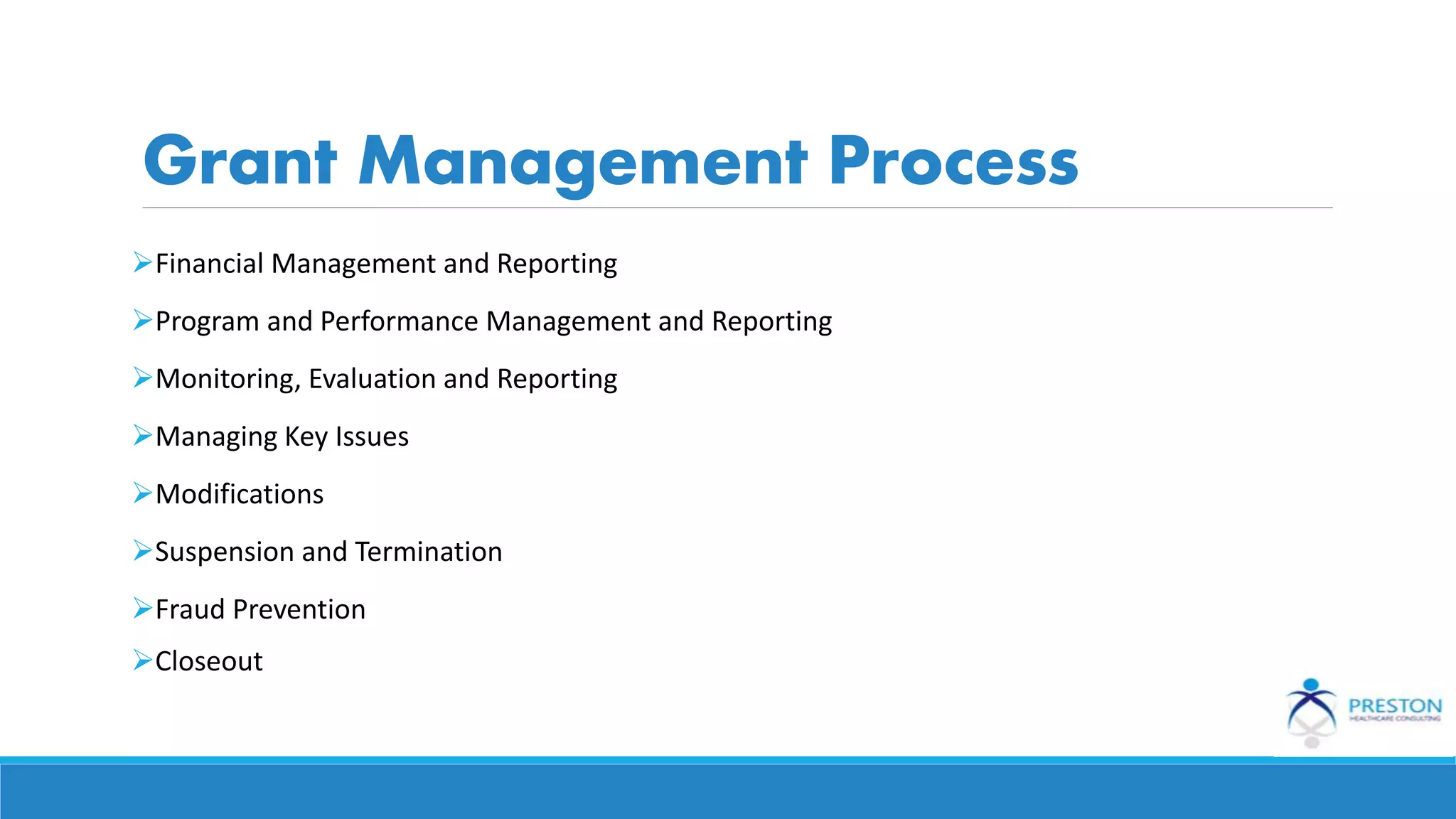 Grant making and management | PPTX