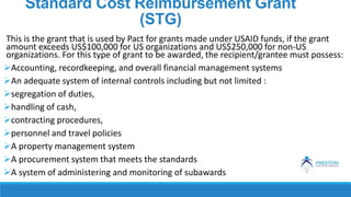 Grant making and management | PPTX