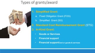 Grant making and management | PPTX