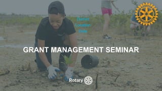 Grant Management Seminar Leaders Guide PowerPoint Template.pptx