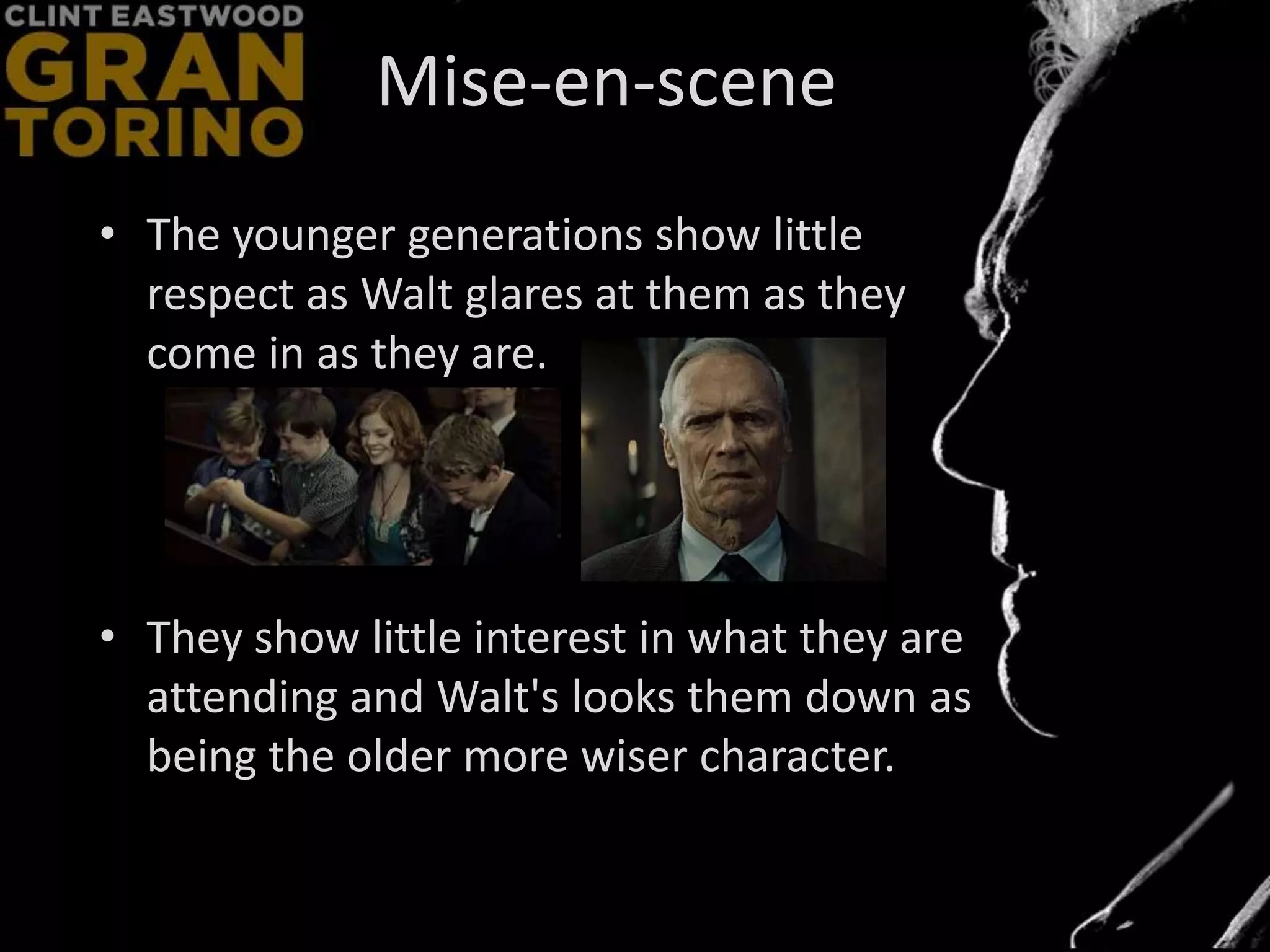 Gran torino film opening analysis | PPTX