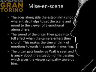 Gran torino film opening analysis | PPTX