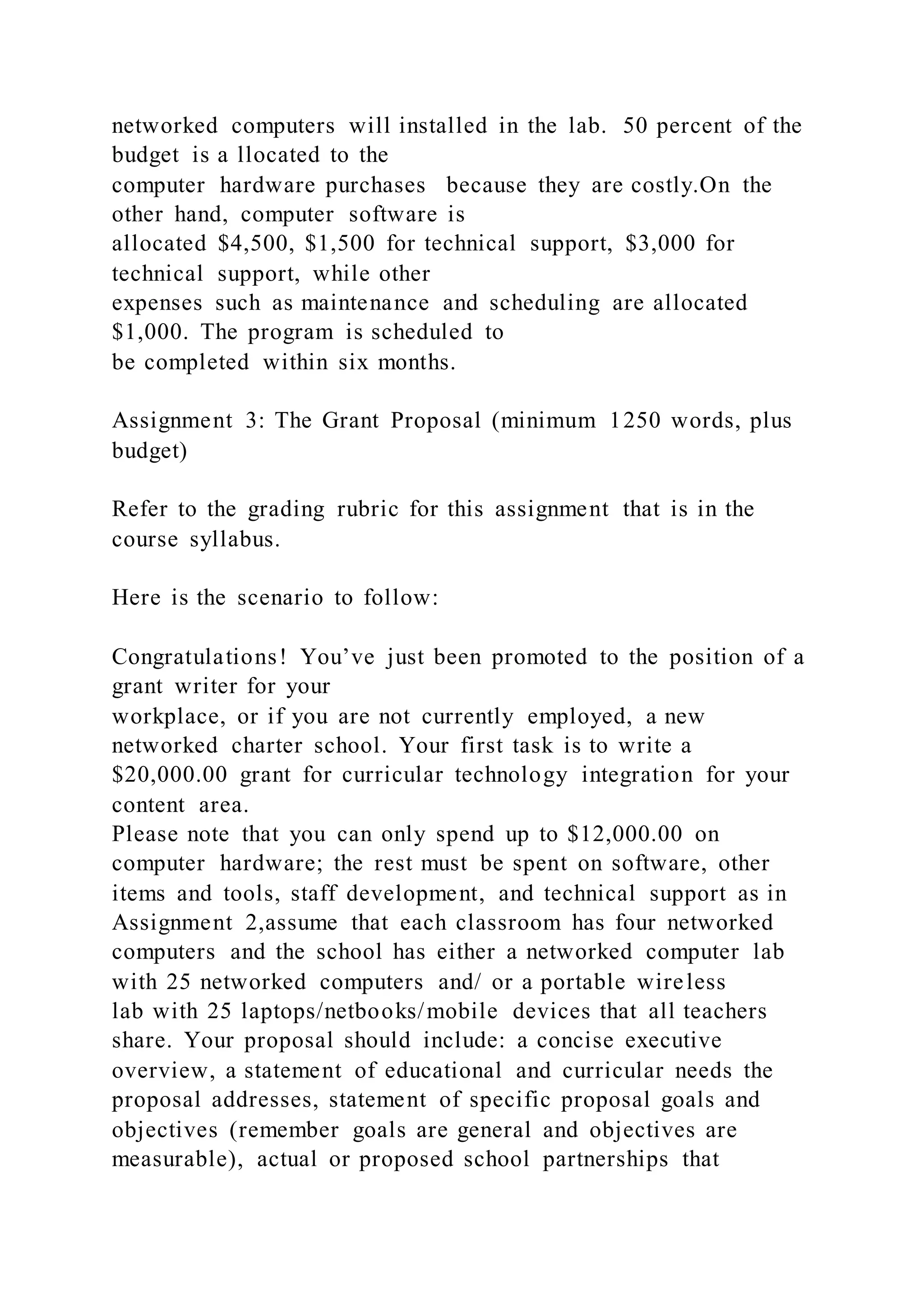 Grant proposal first l | DOCX | Professional School | Postgraduate ...