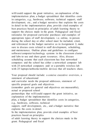 Grant proposal first l | DOCX | Professional School | Postgraduate ...