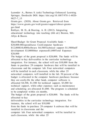 Grant proposal first l | DOCX | Professional School | Postgraduate ...