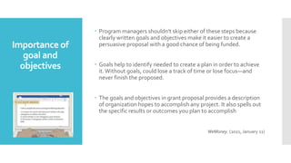 Grant proposal goals and objectives (tati).pptx