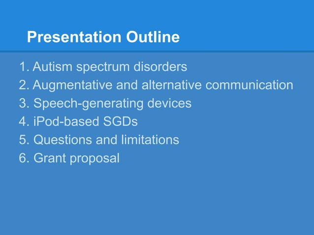 Grant proposal presentation | PPT