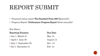 Grants for non profit | PPT