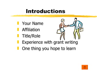 Grant Writing 101 | PPT