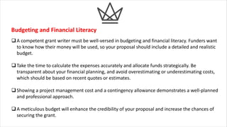 Grant Writing 101 Essential Skills for Success.pdf