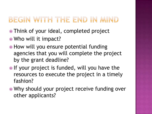 Grant Writing Essentials | PPTX