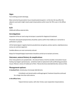 Granular myringitis | DOC