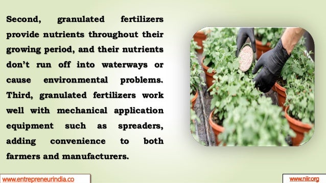 Granulated Fertilizers Manufacturing Business | Organic Fertilizer Industry | PPTX